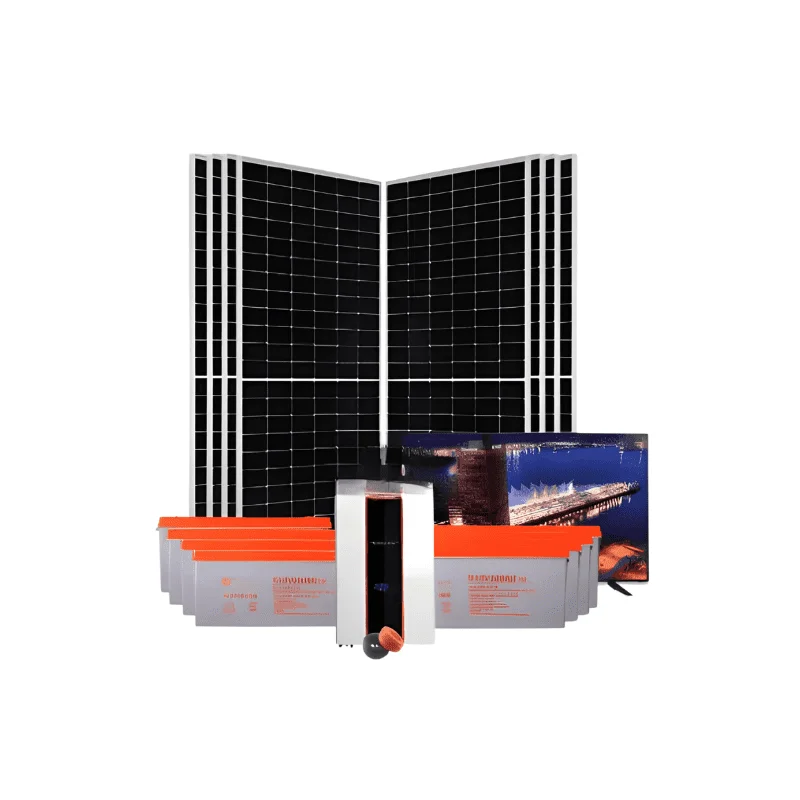 5Kw Felicity Solar Kit - 43" Smart TV -Hybrid Inverter Gel Batteries ...